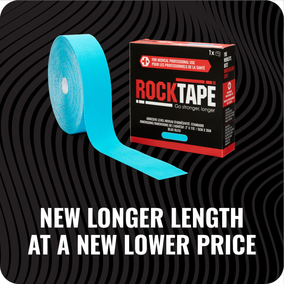 RockTape Bulk Roll Standard Adhesive 2" X 115' – Rocktape US